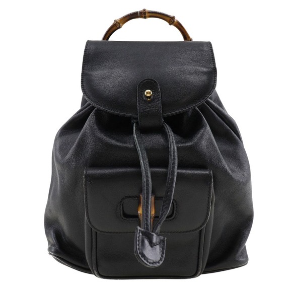 Gucci | Bags | Gucci Bamboo Backpack | Poshmark